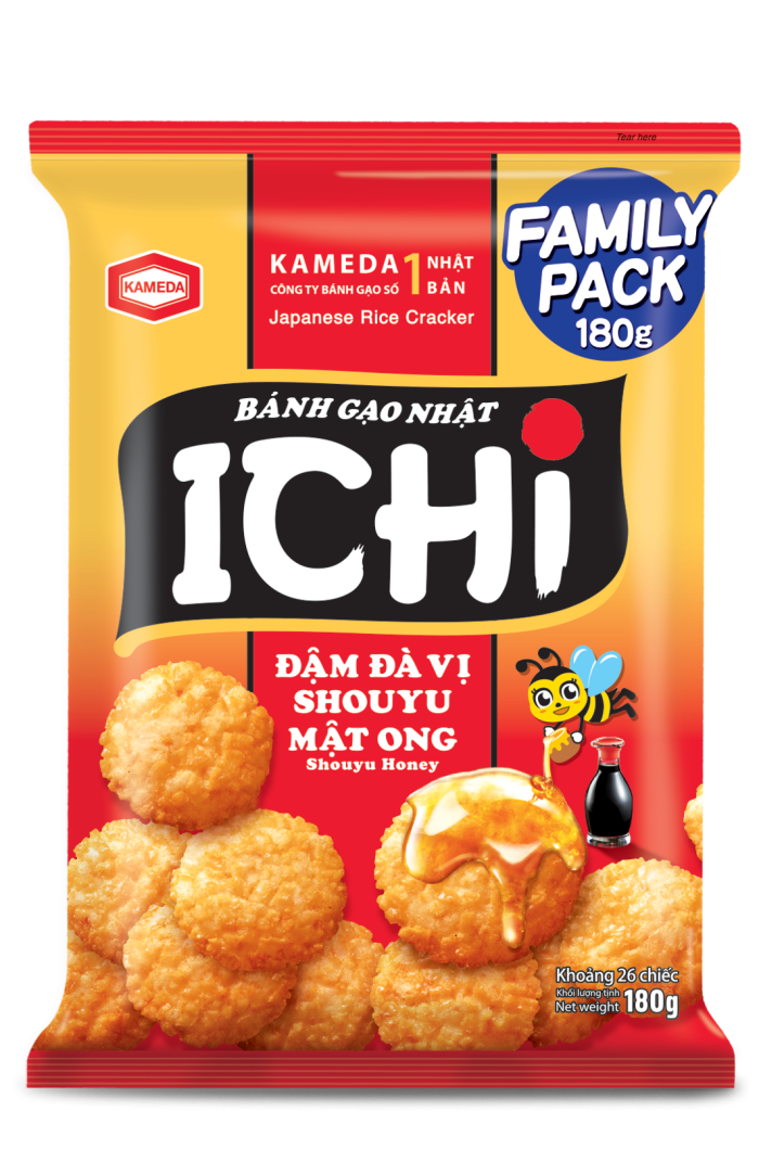 ICHIスナック蜂蜜の味120g